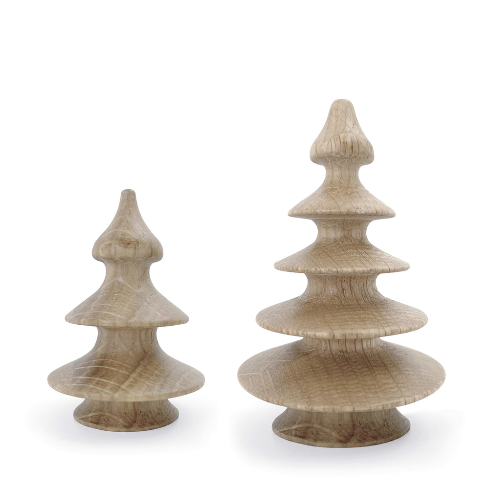 Novoform Christmas Trees set in FSC®-certified oak wood