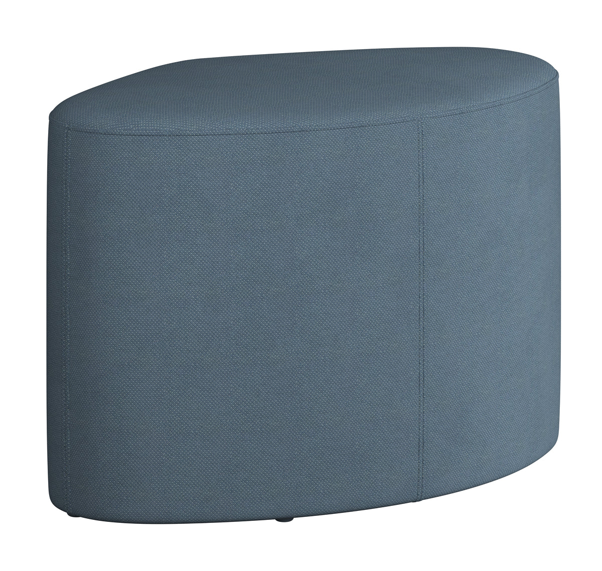 Novoform MADISON pouf in 100% recycled textile - Slate Blue