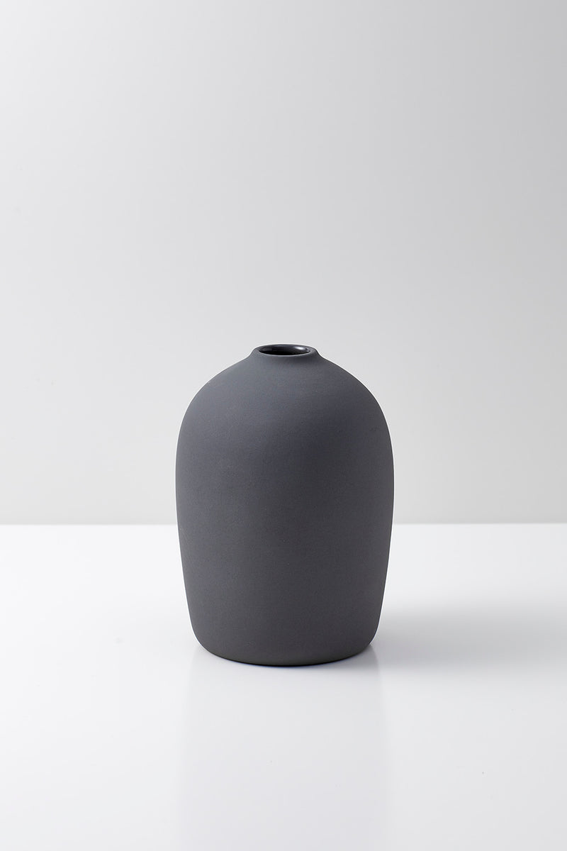 Novoform RAW ceramic vase small - grey